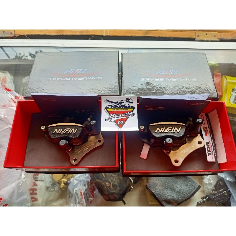 Jual KALIPER NISSIN SAMURAI 2 PISTON | Shopee Indonesia