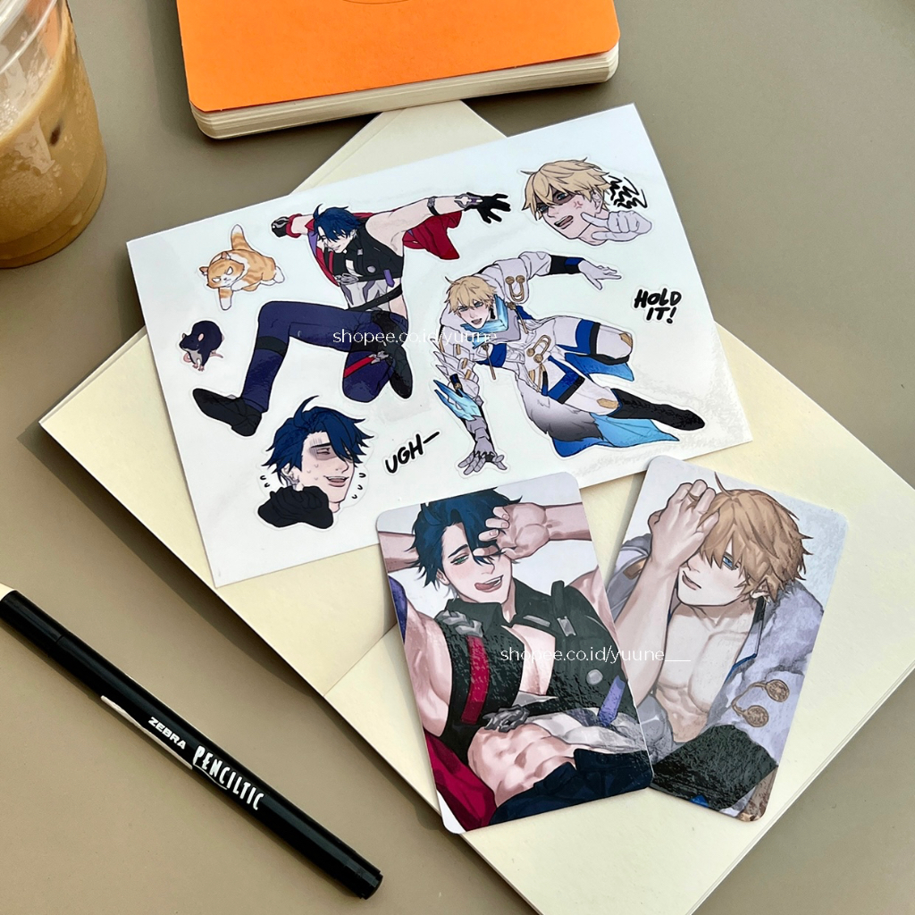 Jual HONKAI STAR RAIL Sampard Photocard & Sticker Sampo Gepard by Yuune ...