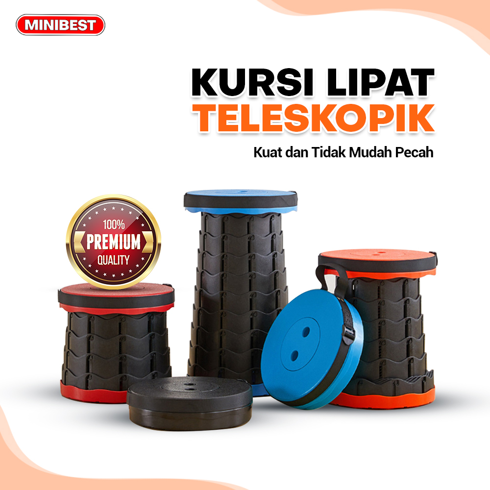Jual [FLASH SALE] Kursi Lipat Portable Outdoor Praktis Bangku Lipet ...