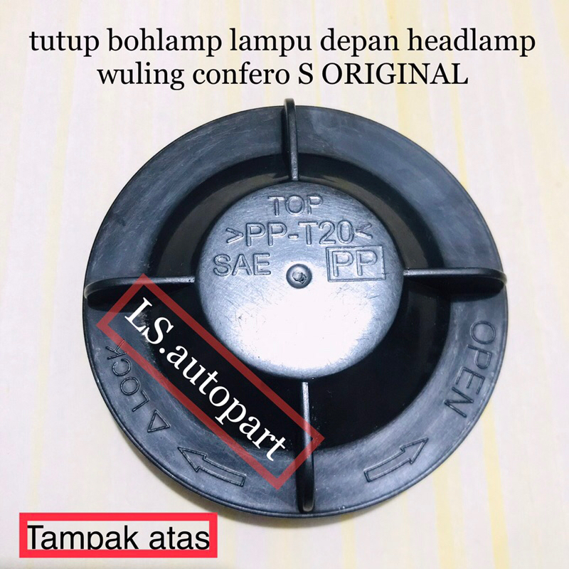 Jual tutup bohlamp lampu depan headlamp wuling confero S ORIGINAL ...