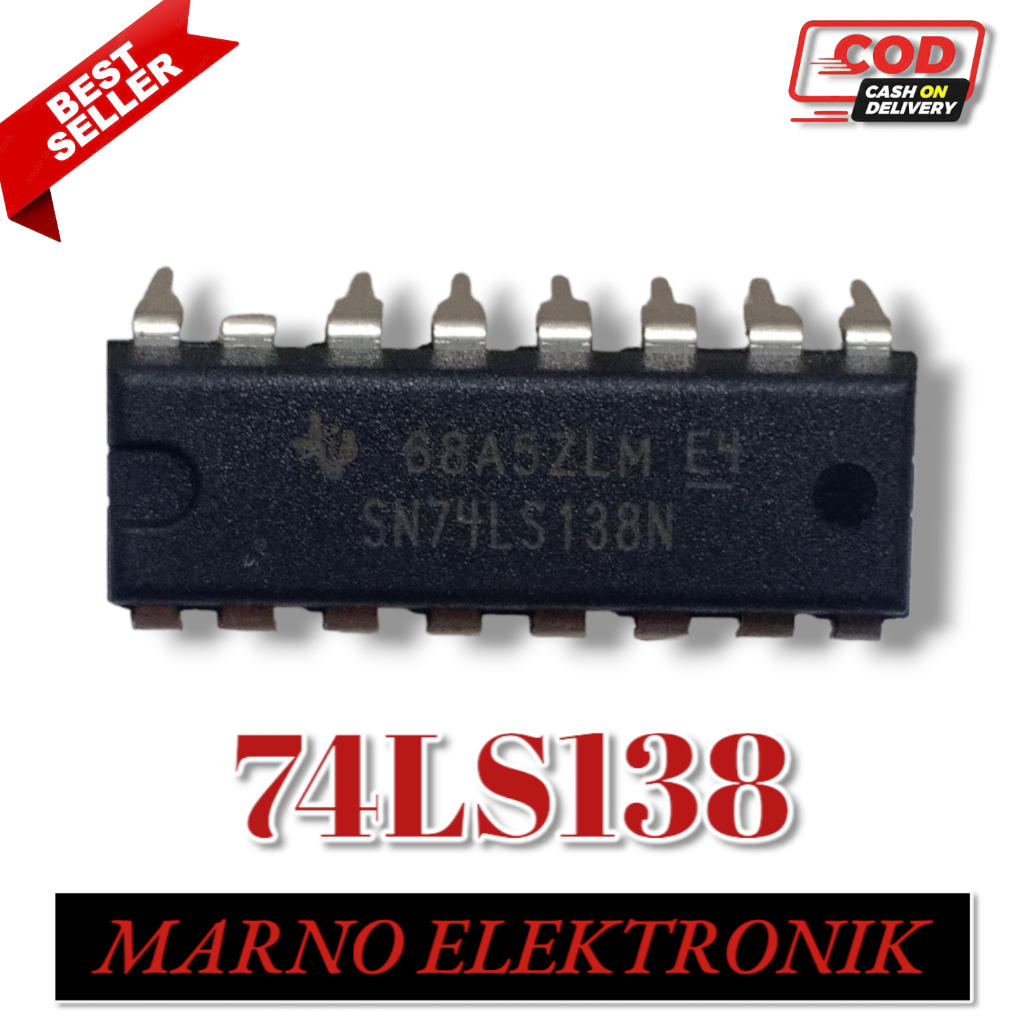 Jual IC SN74LS138N SN 74LS138N 74LS138 ASLI ORIGINAL ORI | Shopee Indonesia
