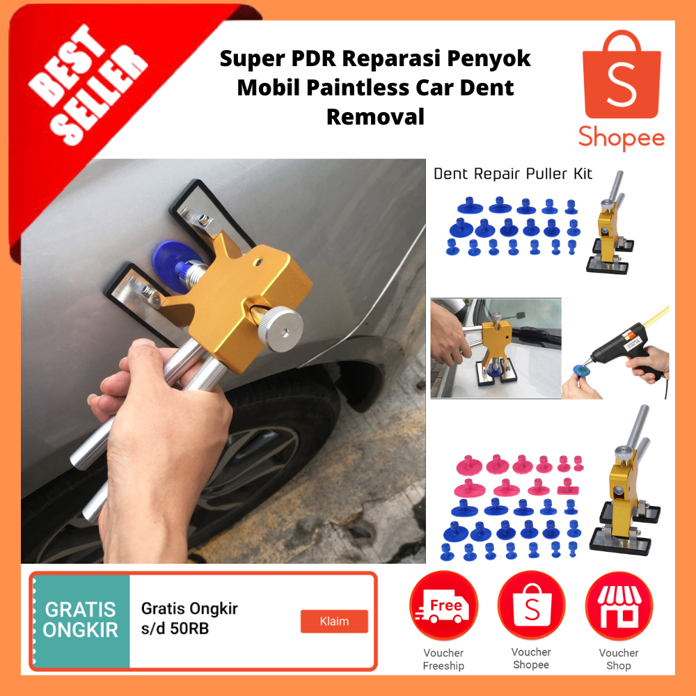 Jual Super PDR Reparasi Penyok Mobil Paintless Car Dent Removal / Alat ...