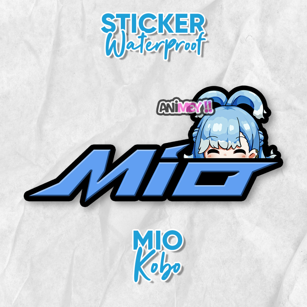 Jual Stiker Kobo Kanaeru Logo Mio / Stiker Anime Waterproof | Shopee ...