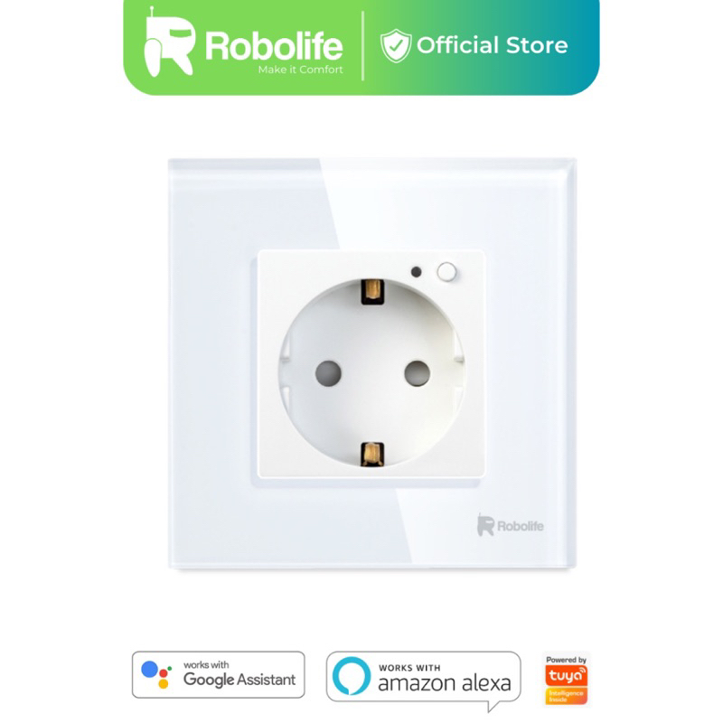 Jual ROBOLIFE SMART WALL SOCKET STOP KONTAK | Shopee Indonesia