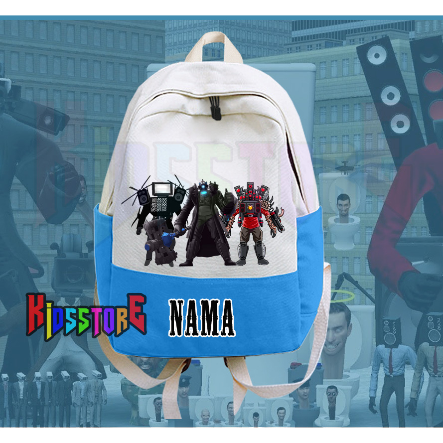 Jual TAS RANSEL ANAK TAS SEKOLAH ANAK TVMAN CAMERAMAN SPEAKERMAN ...