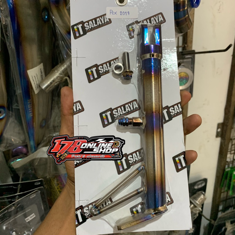 Jual standar samping atau standar satu titanium Pcx 2017,Pcx cbu ...