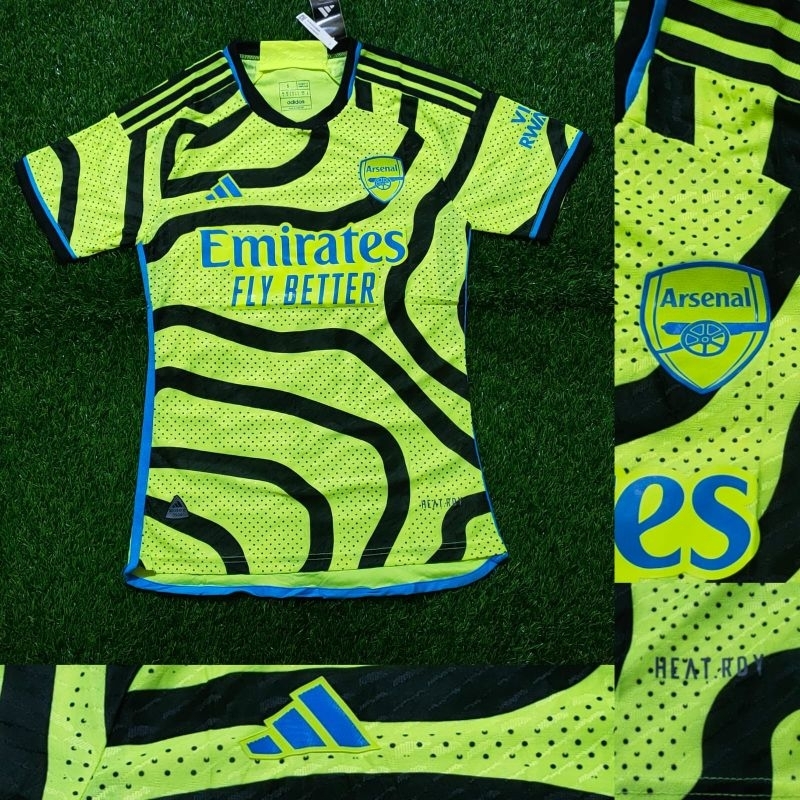 Jual (PLAYER ISSUE) JERSEY BOLA ARRSENAL 3RD 2023 2024- BAJU BOLA ...