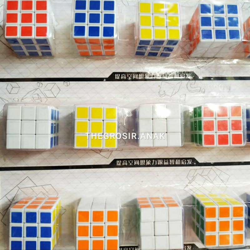 Jual TGA Rubik Kecil Mainan Asah Otak Magic Cube | Shopee Indonesia