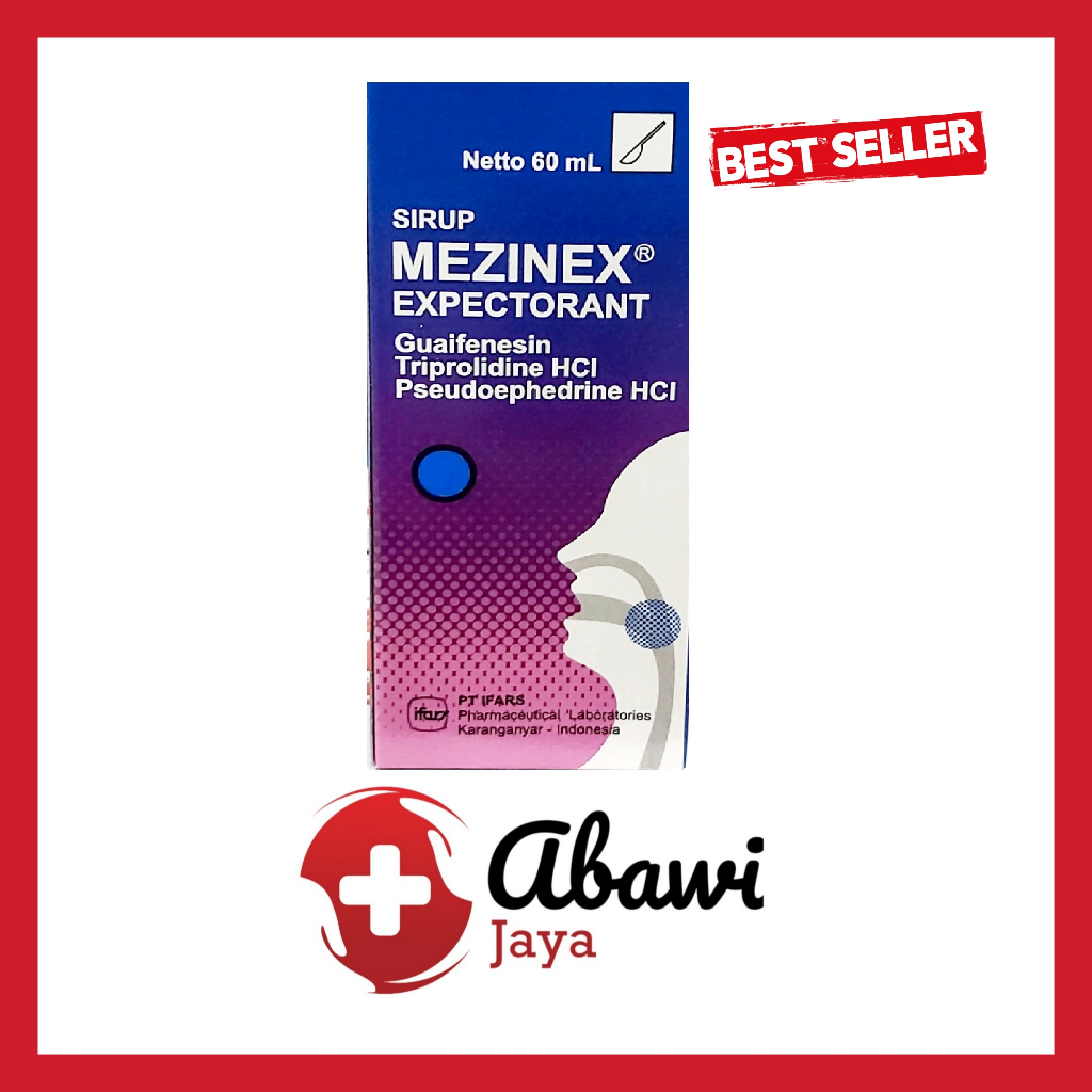 Jual [AB] Mezinex Expectorant Sirup 60 ml - Obat Batuk Pilek | Shopee ...