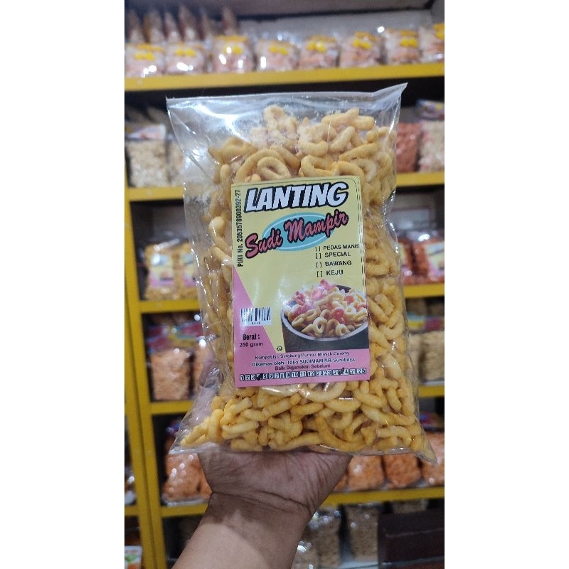 Jual Lanting Keju 250gram | Shopee Indonesia