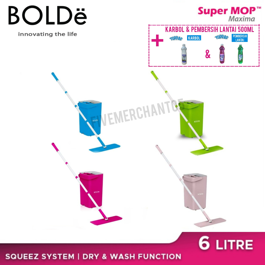 Jual Alat Pel Bolde Maxima Alat Pel Otomatis Bolde Supermop X Maxima ...