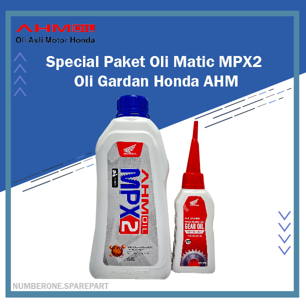 Jual Paket Oli Motor Matic AHM MPX2 800ml + Oli Gardan Honda AHM Oli ... Jual Paket Oli Motor Matic AHM MPX2 800ml + Oli Gardan Honda AHM Oli ...
