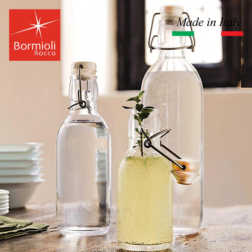 Jual Bormioli Emilia Bottle 1 lt (666217) - SET 6 Pcs | Shopee Indonesia