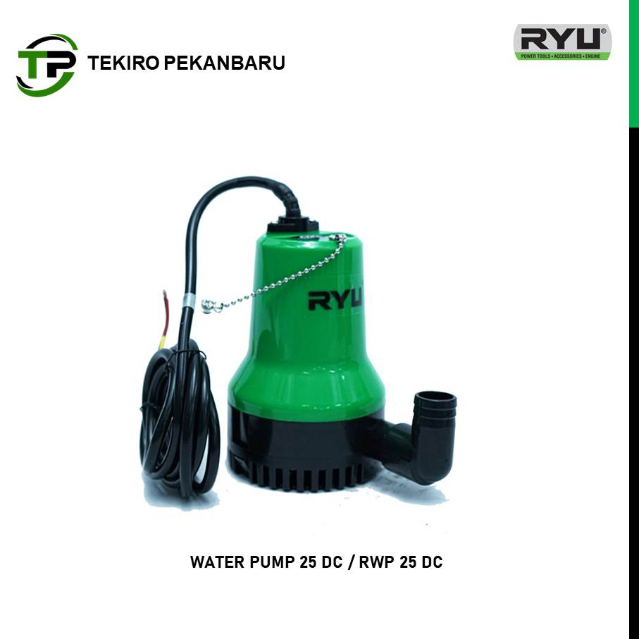 Jual RYU WATER PUMP RWP 25 DC / POMPA AIR / POMPA CELUP DC 12 VOLT ...