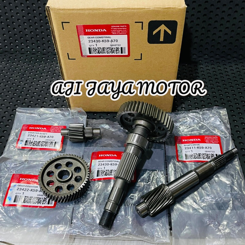 Jual Gigi Rasio K59 Vario 150 Fi Vario 150 New ( ful set ) | Shopee Indonesia