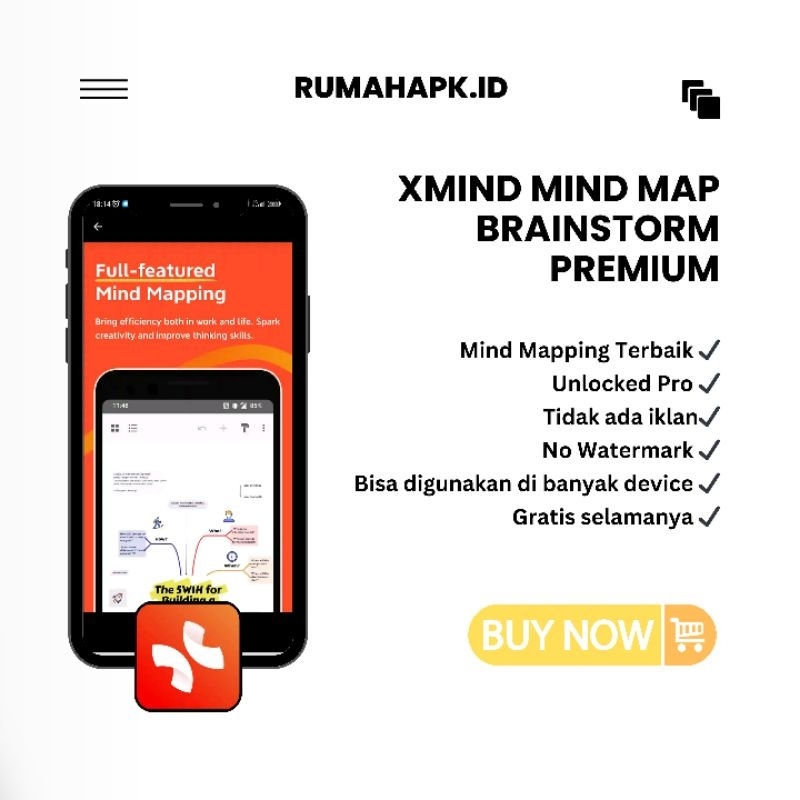 Jual Buy 2 Get 1 Aplikasi Android [ XMind Mind Map Pro ] Terbaru Lifetime Bergaransi Termurah ...
