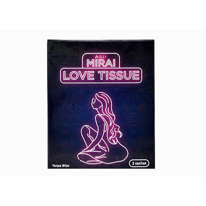 Jual Mirai love tissue magic isi 3 pcs | Shopee Indonesia