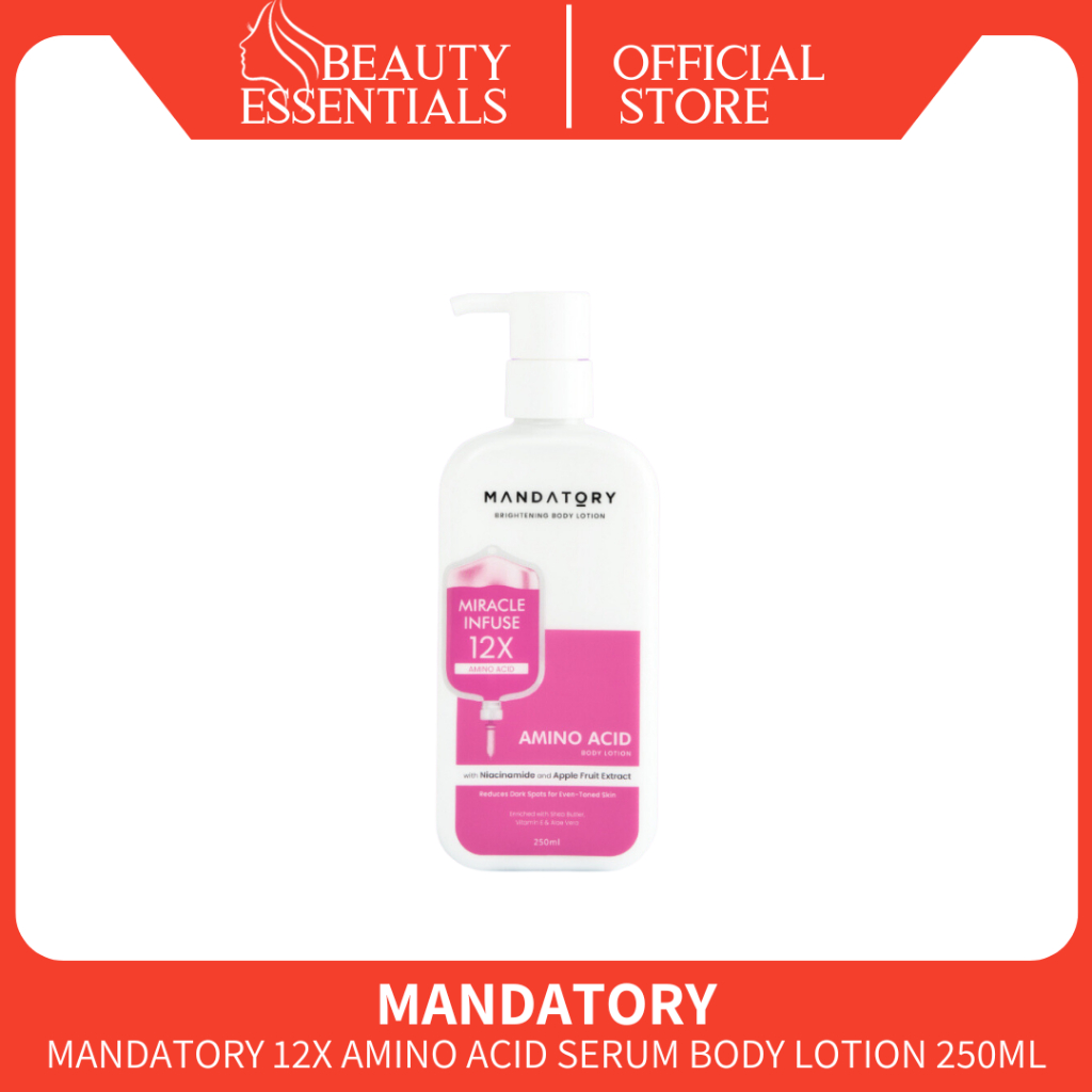 Jual MANDATORY 12X AMINO ACID SERUM BODY LOTION 250ML | Shopee Indonesia