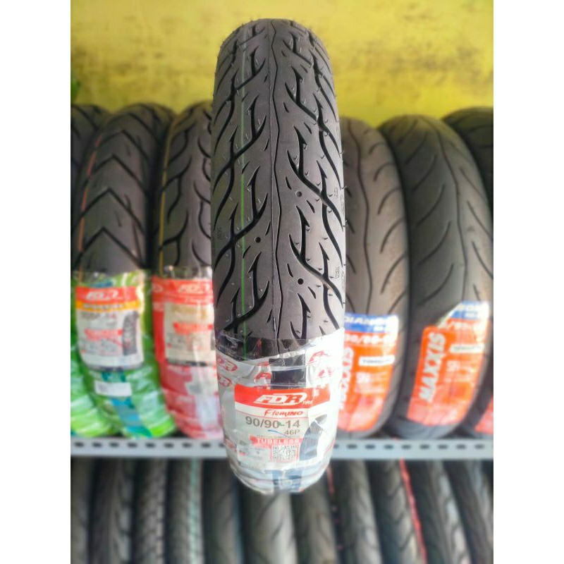 Jual Ban Motor Metik Tubles 90/90-14 FDR FLEMINO TL | Shopee Indonesia