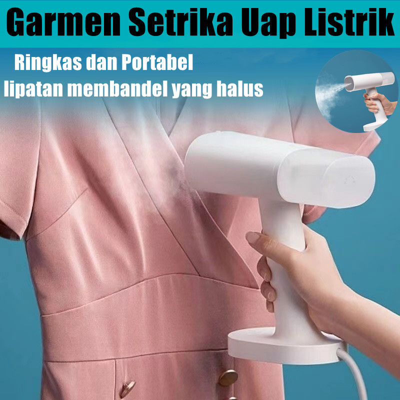 Jual Setrika Uap Portable low watt Multifungsi Bisa Dilipat Setrika Baju Garment Steamer Iron ...