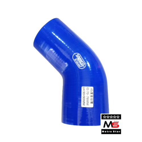 Jual Samco Elbow Reducer 45 / ID 2,75" - 3" (ID 70mm - 76mm) | Shopee Indonesia