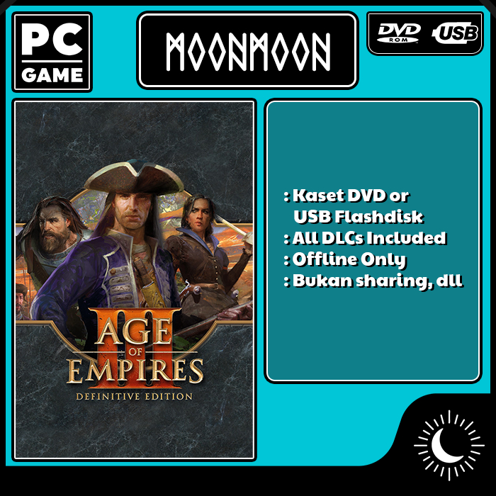 Jual Age of Empires III Definitive Edition / AoE 3 (2020) Full DLCs ...