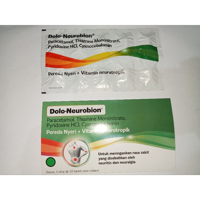 Jual DOLONEUROBION 1 X 10 TABLET SALUT SELAPUT | Shopee Indonesia
