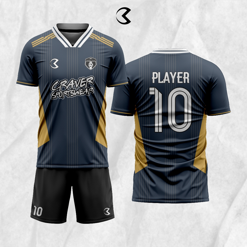 Jual JERSEY FUTSAL JERSEY BOLA CUSTOM FULL SET (BISA SATUAN) | Shopee ...
