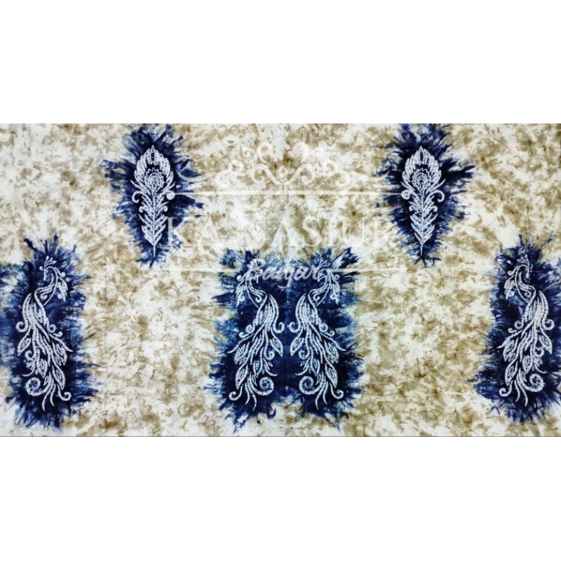 Jual KAIN SASIRANGAN BY KASASIUR BANJAR MOTIF BURUNG MERAK | Shopee ...