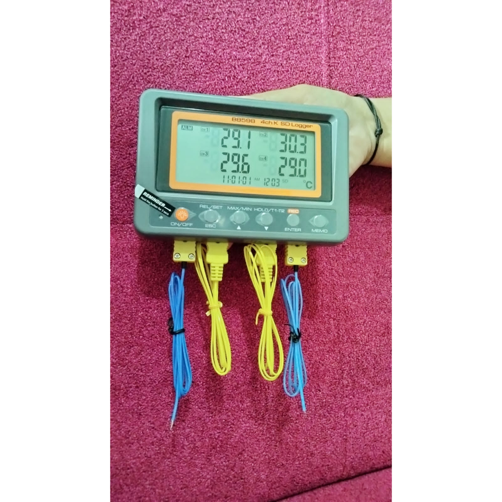 Jual Temperature Data Logger 4 Channel | Shopee Indonesia