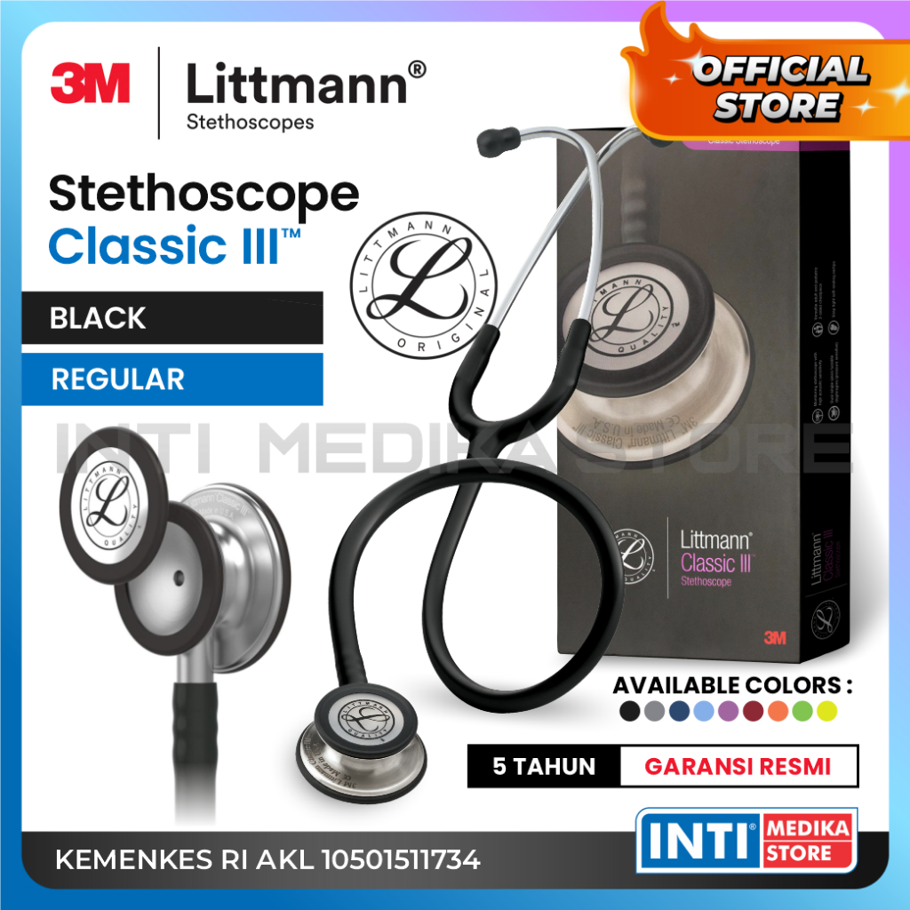 Jual 3M - Littmann Classic III Stethoscope REGULAR EDITION | Stetoskop ...