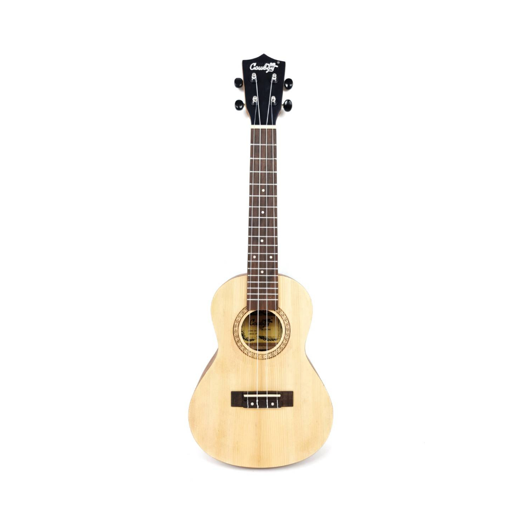 Jual Ukulele Concerto Merk Cowboy Original Natural Tipe UK-23 NA Senar ...