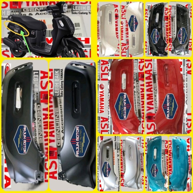 Jual COVER SIDE 2 BODY BELAKANG KANAN KIRI YAMAHA FAZZIO 125 FAZIO ...