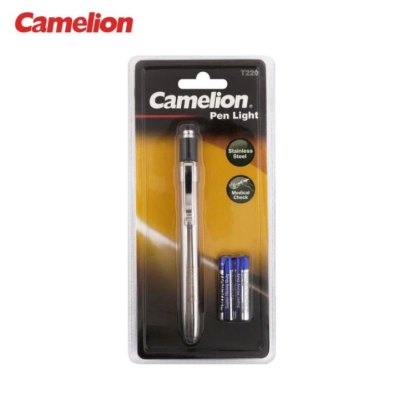 Jual PEN LIGHT SENTER PULPEN CAMELION BEST QUALITY PREMIUM | Shopee ...
