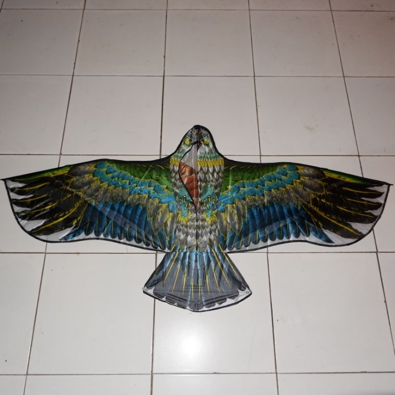 Jual LAYANG-LAYANG KAIN PARASUT BURUNG ELANG/LAYANGAN BURUNG ELANG ...