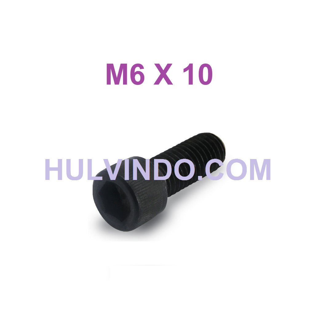 Jual BAUT L / HEX SOCKET HEAD CAP SCREW M6 X 10 | Shopee Indonesia