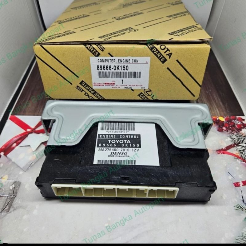 Jual Ecu Control Engine Toyota Innova Bensin 89666-0K150 ( Asli ...