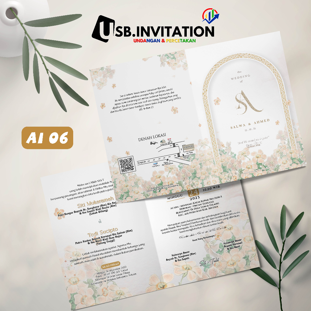 Jual Undangan Pernikahan Murah - Undangan Pernikahan Costum- Undangan ...