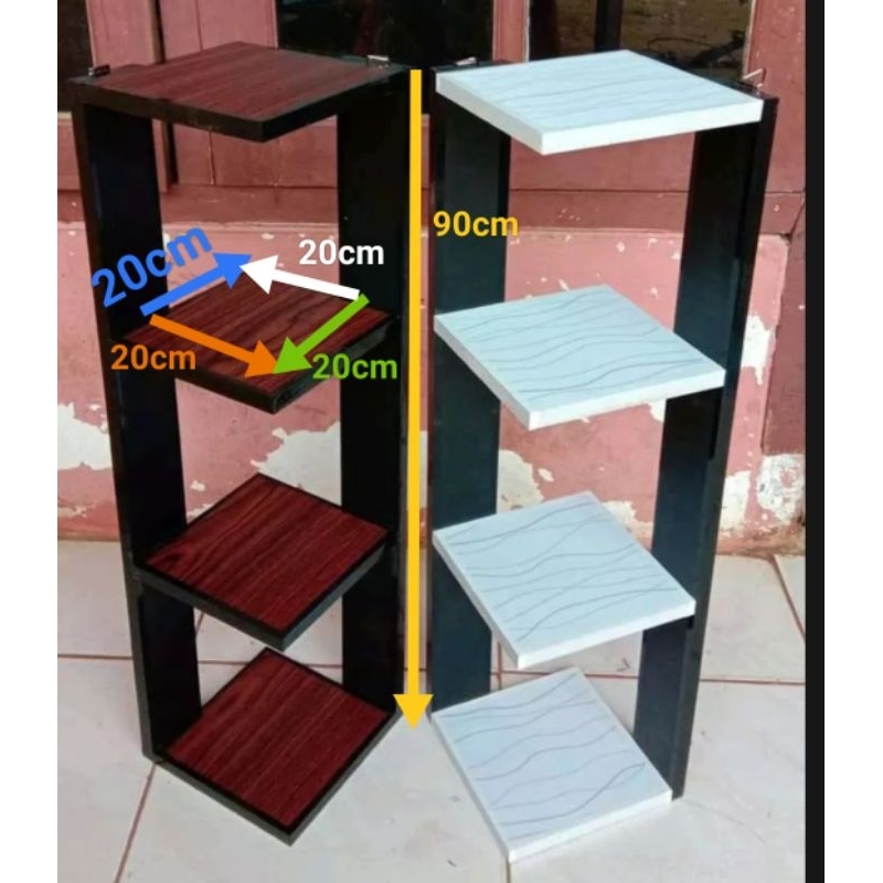 Jual Rak susun/Rak Serbaguna/Rak Display/Rak pojok/Lemari susun/Lemari ...