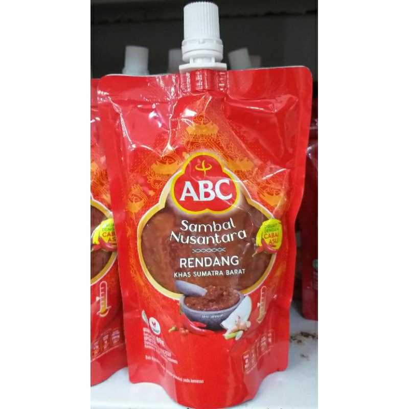 Jual KZ - abc sambal rendang khas sumatera barat 180g | Shopee Indonesia