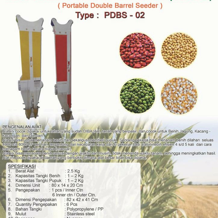 Jual Alat Tanam Benih Jagung Model Tekan | Shopee Indonesia