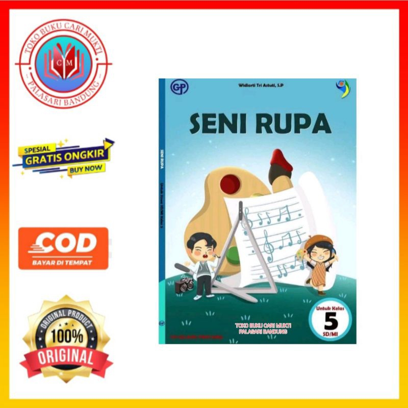 Jual Buku Seni Rupa Untuk SD/MI Kelas 5 Kurikulum Merdeka | Shopee Indonesia