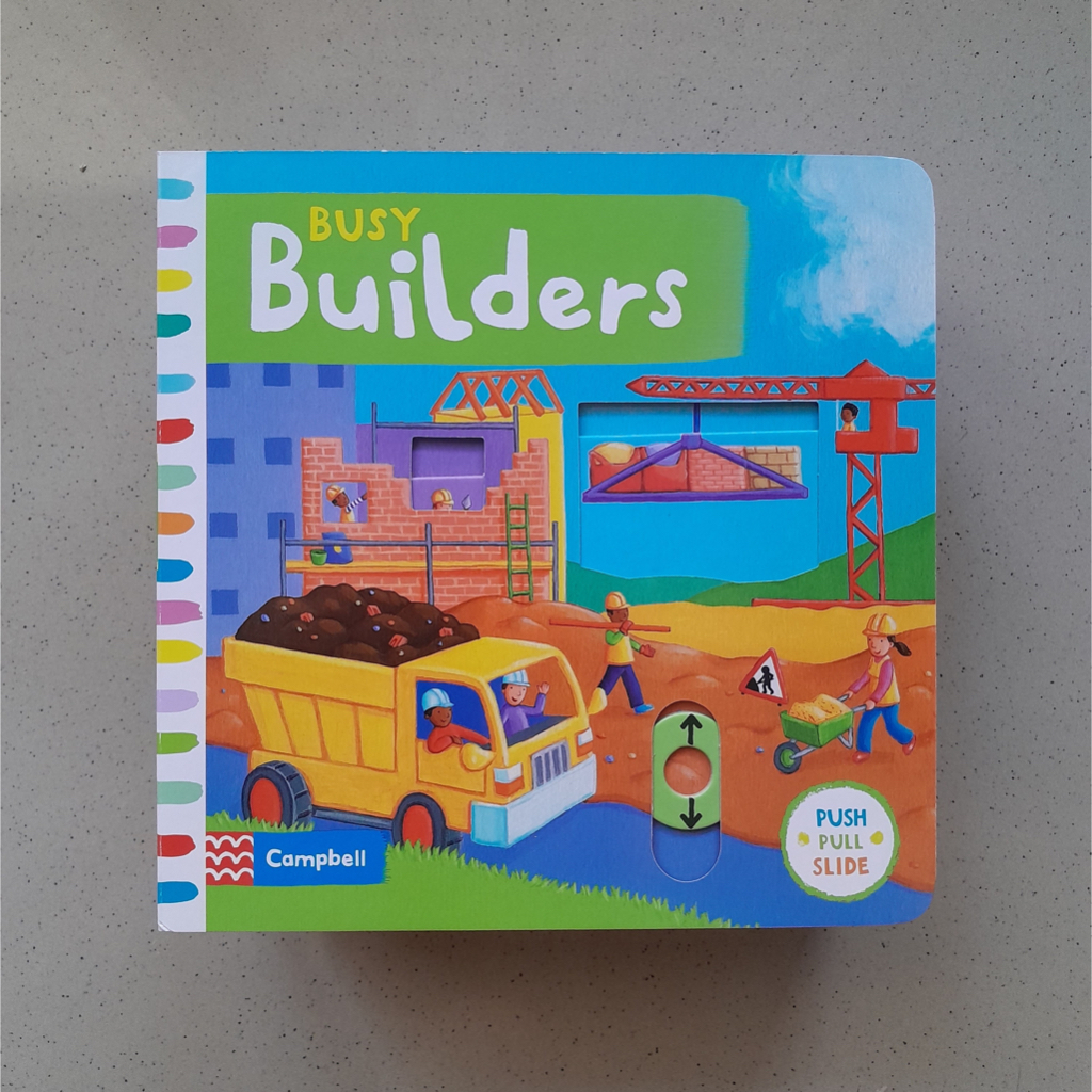Jual Campbell - Busy Builders (Board Book) | Shopee Indonesia