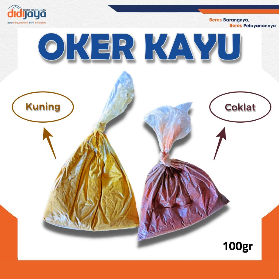 Jual Oker Plitur Kayu - OKER MERAH - OKER KUNING - OKER JATI KUALITAS ...