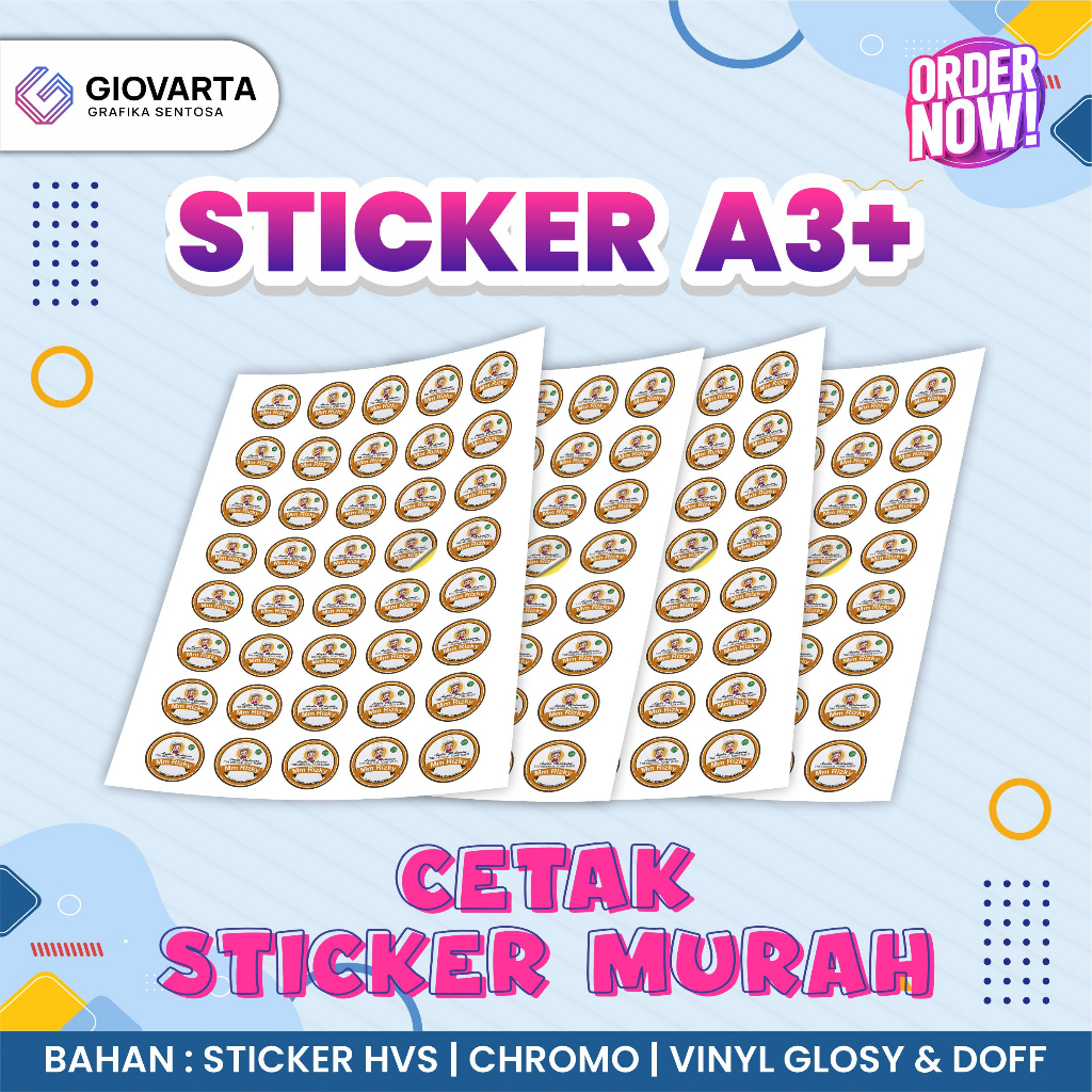 Jual STIKER VINYL TRANSPARANT / VINYL GLOSSY / VINYL DOFF / STICKER ...