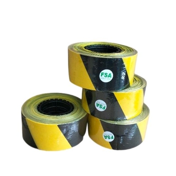 Jual BARRICADE/ POLICE LINE WARNA KUNING HITAM UKURAN 3" X 500 METER ...