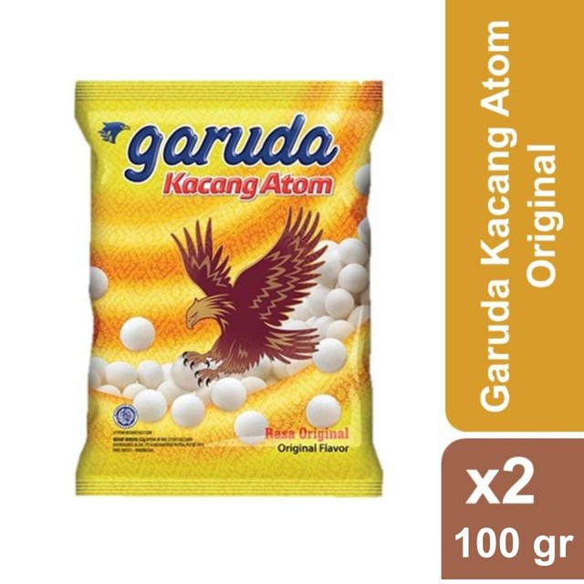 Jual Garuda Kacang Atom Original 100 gr x 2 pcs | Shopee Indonesia