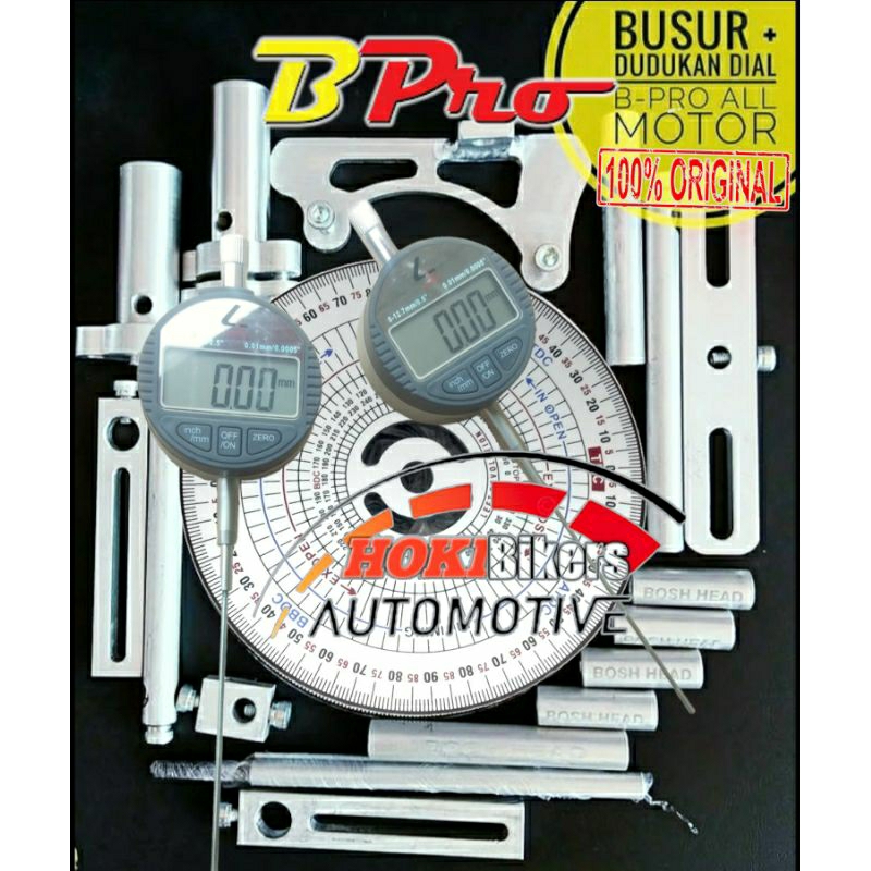 Jual [PROMO] DIAL SET BUSUR DERAJAT DIAL MOTOR BPRO FULLSET KOMPLIT 2 INDIKATOR DIGITAL DIAL ...