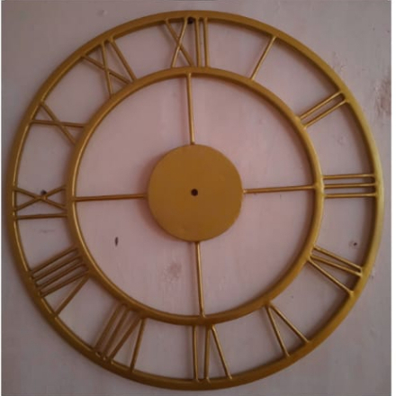 Jual JAM ROMAWI D 80 - JAM DINDING TEMPEL BESI MODEL ANGKA ROMAWI ...