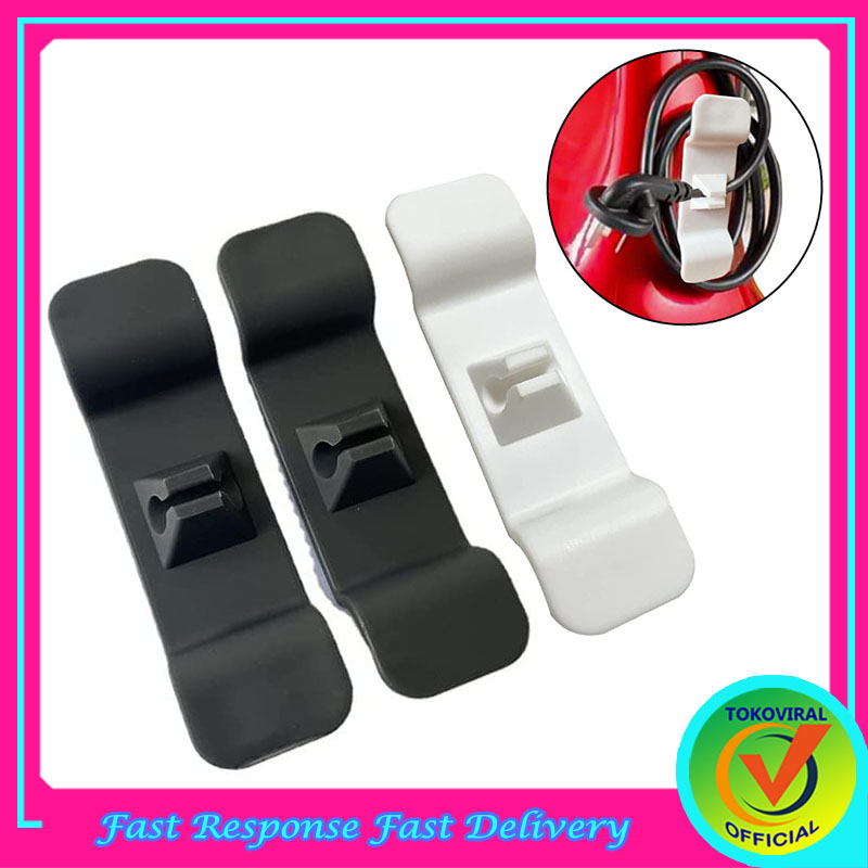 Jual Cable Organizer / Pengikat Kabel Tempel / Klip Gulungan Kabel ...